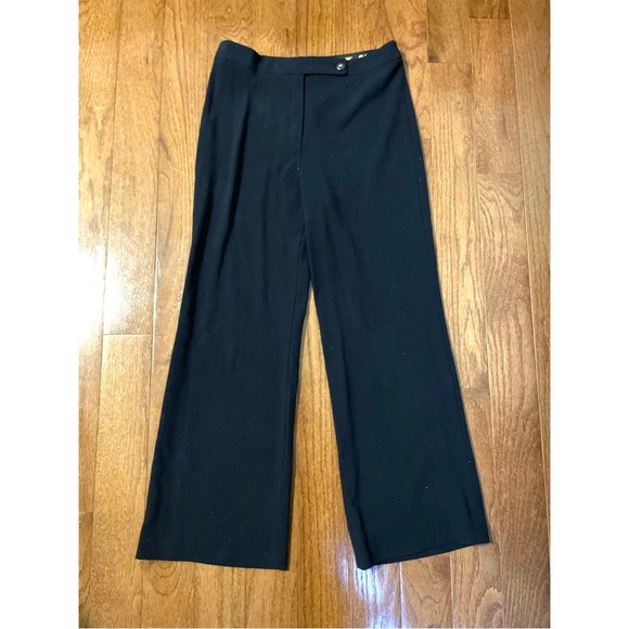 Escada | Pants & Jumpsuits | Spain Vintage Escada Flare Black High ...